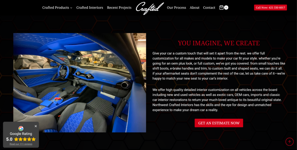 Crafted Interiors- #1 For Custom Automotive Interior Design