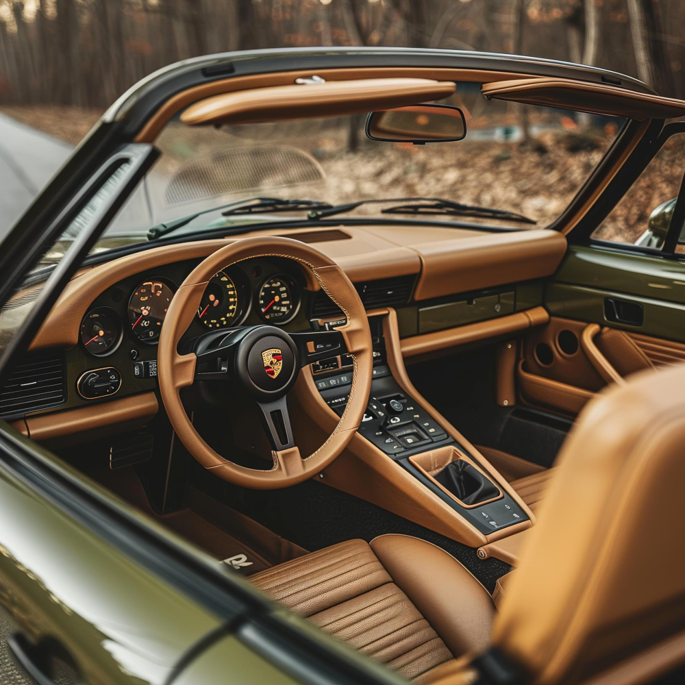 Create an Exciting Porsche Custom Interior with Alcantara